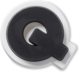 Bold Uppercase Letter Q Jibbitz™ charms - Crocs