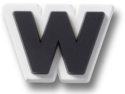 Bold Uppercase Letter W Jibbitz™ charms - Crocs