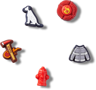 Tiny Fire Truck 5 Pack Jibbitz™ charms - Crocs