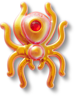 Dimensional Spider Jibbitz™ charms - Crocs