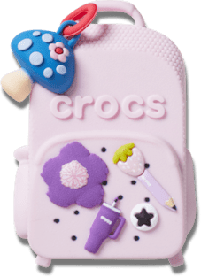 Crocs Classic Pink Backpack Jibbitz™ charms - Crocs