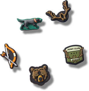 Hunting Season 5 Pack Jibbitz™ charms - Crocs