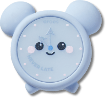 Never Late Clock Jibbitz™ charms - Crocs