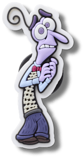 Pixar Inside Out Fear Jibbitz™ charms - Crocs