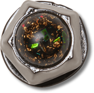Black Pentagon Stud Jibbitz™ charms - Crocs