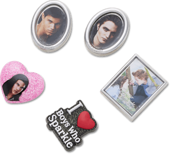 The Twilight Saga 5 Pack Jibbitz Shoe Charm - Crocs