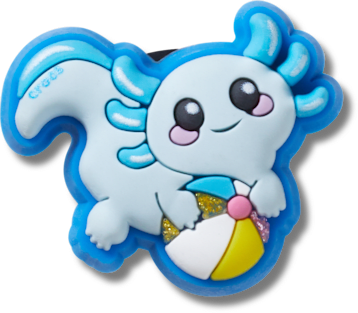 Blue Axolotl Beach Ball Jibbitz™ charms - Crocs