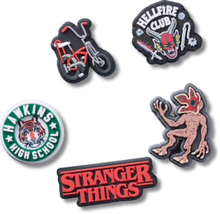 Stranger Things 5 Pack Jibbitz Shoe Charm - Crocs