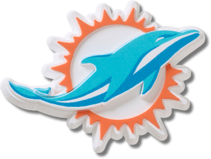 NFL Miami Dolphins Logo Jibbitz™ charms - Crocs