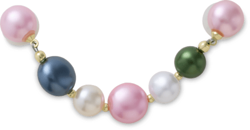 Multi Colored Pearl Chain Jibbitz™ charms - Crocs