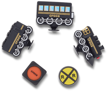 3D Train 5 Pack Jibbitz™ charms - Crocs