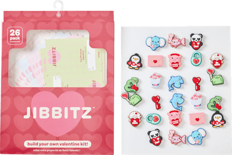 Valentines Day Card 26 Pack Jibbitz™ charms - Crocs