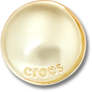 Small Gold Circle Stud Jibbitz™ charms - Crocs