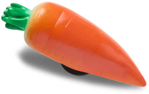 Realistic Carrot Jibbitz™ charms - Crocs