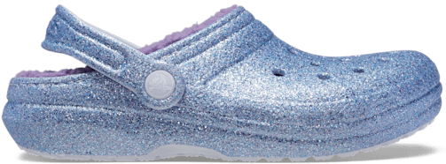 Kids’ Classic Lined Glitter Clog - Crocs