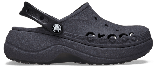Baya Platform Glitter Clog - Crocs