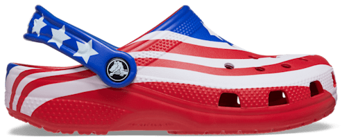 Kids’ Classic American Flag Clog - Crocs