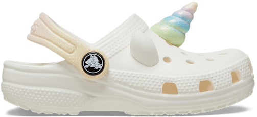 Toddler Classic I AM Rainbow Unicorn Clog - Crocs