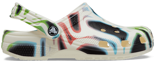 Classic Glow-in-the-Dark Swirl Clog - Crocs