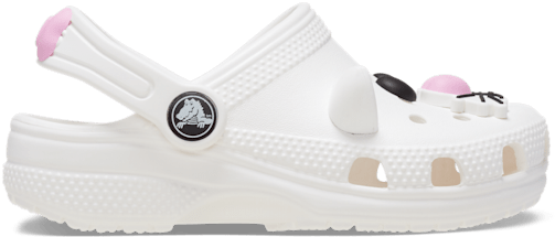 Toddlers’ Classic I AM White Cat Clog - Crocs