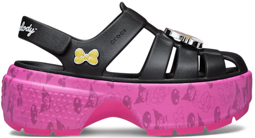 Hello Kitty and Friends My Melody and Kuromi Stomp Sandal - Crocs