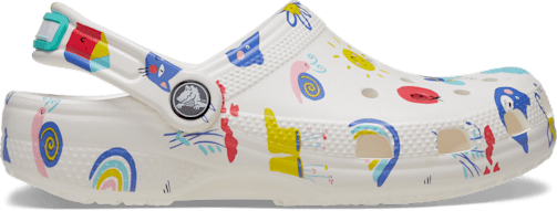 Kids’ Classic Doodle Print Clog - Crocs
