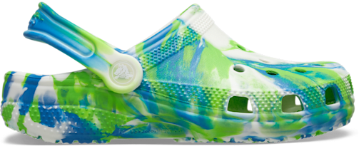 Kids' Classic Glow-in-the-Dark Marbled Clog - Crocs