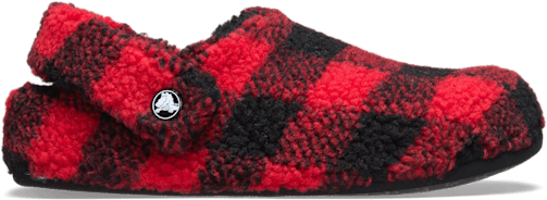Classic Buffalo Check Cozzzy Slipper - Crocs