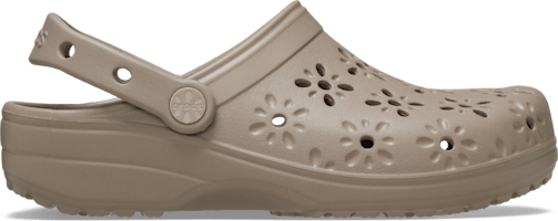 Classic Floral Cut-Out Clog - Crocs