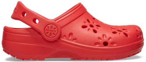 Toddler Classic Floral Cut-Out Clog - Crocs