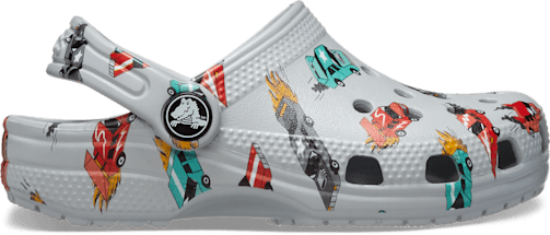 Toddler Classic Race Cars Graphic Clog - Crocs