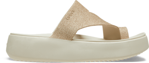 Getaway Platform Glitter Toe Loop - Crocs