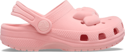 Toddler Classic Velvet Bow Clog - Crocs