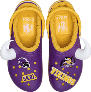 NFL Minnesota Vikings Classic Lined Clog - Crocs