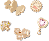 Celestial Gold 5 Pack Jibbitz™ charms - Crocs