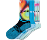 Crocs Socks Adult Crew Seasonal Solarized 3 Pack - Crocs