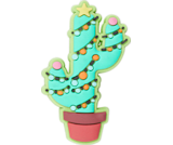 Holiday Cactus Jibbitz Shoe Charm - Crocs