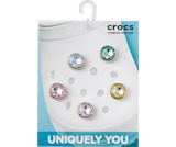 Gold and Gem 5 Pack Jibbitz Shoe Charm - Crocs