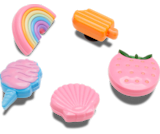Pastel Pool Party 5 Pack Jibbitz™ charms - Crocs