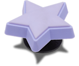 Purple Sport Star Jibbitz Shoe Charm - Crocs
