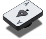 Elevated Ace Card Jibbitz™ charms - Crocs