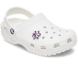 Purple Blinged Out Daisy Jibbitz Shoe Charm - Crocs