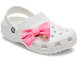 Hyper Pink Bow Jibbitz™ charms - Crocs