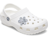 Silver Mnchrm Daisy 1 Jibbitz™ charms - Crocs