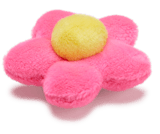 Plush Pink Flower Jibbitz™ charms - Crocs