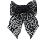 Black Lace Bow Jibbitz™ charms - Crocs