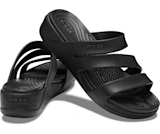 Women's Crocs Monterey Strappy Wedge - Crocs
