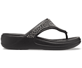 Women's Crocs Monterey Diamante Wedge Flip - Crocs