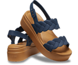 Brooklyn Woven Low Wedge - Crocs